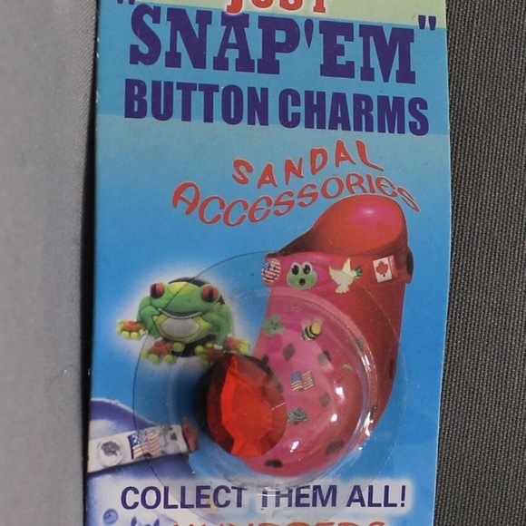 Just Snap Em Button Charms | Accessories | Nwt Just Snap Em Shoe Charms ...